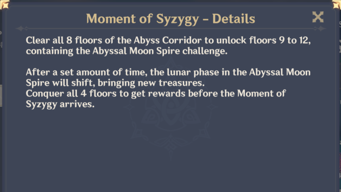 Wat is Moment of Syzygy in Genshin Impact - GameZis