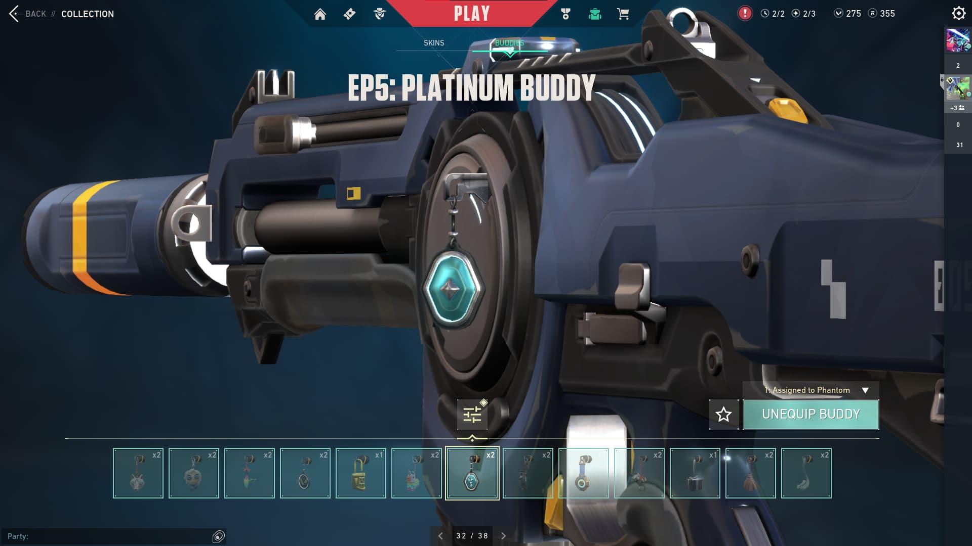 So erhalten Sie Rank Gun Buddy in Valorant - GameZis